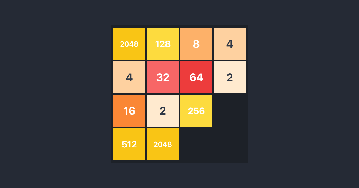 Play 2048 Game Online For Free Lofi And Games